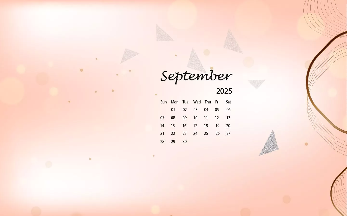 September 2025 Calendar Wallpapers - Wallpaper Cave
