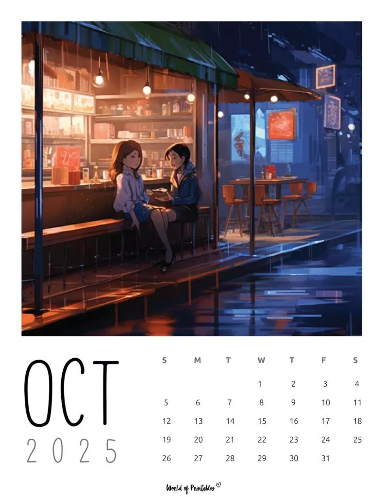 October 2025 Calendar Wallpapers - Wallpaper Cave