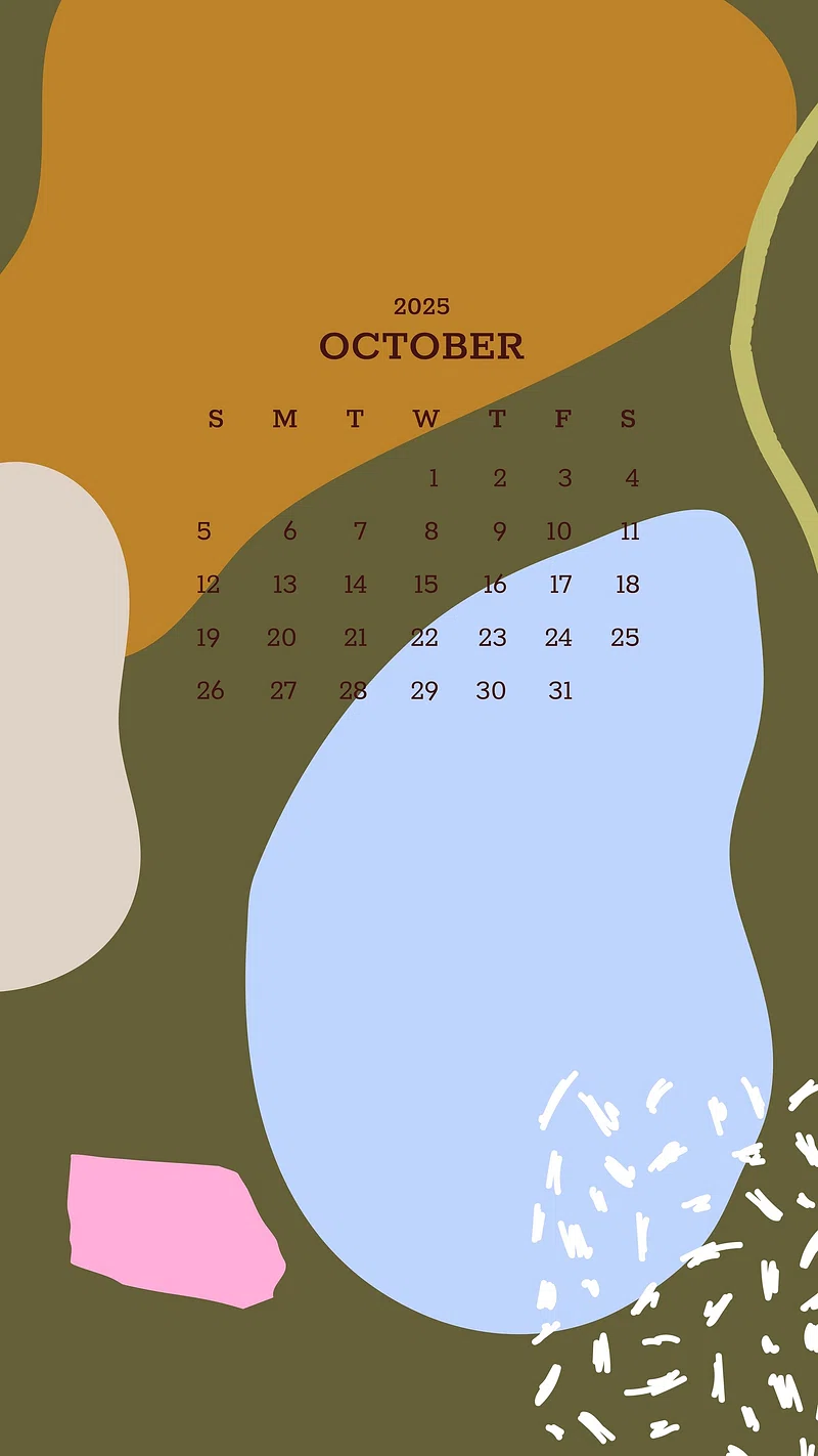 October 2025 Calendar Wallpapers - Wallpaper Cave