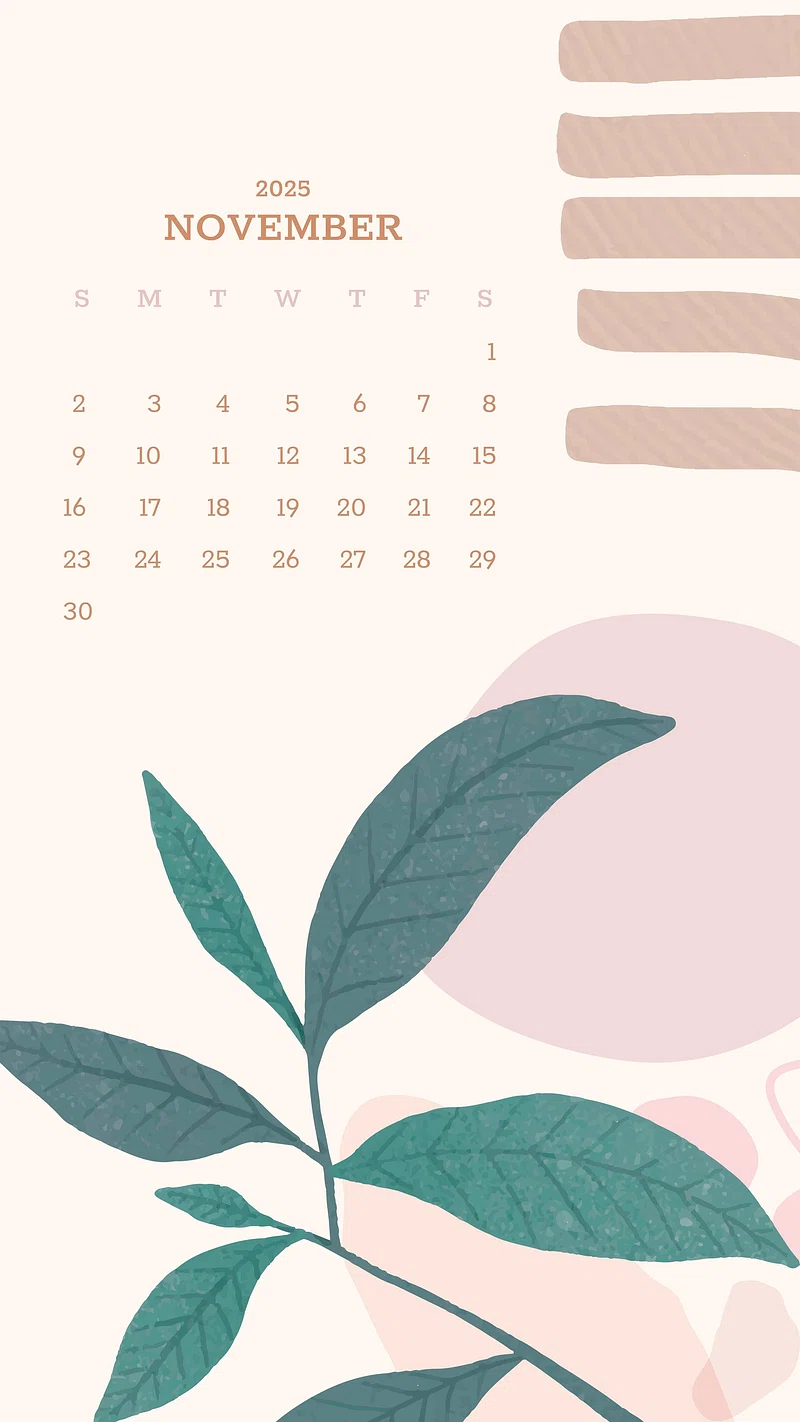 November 2025 Calendar Wallpapers - Wallpaper Cave