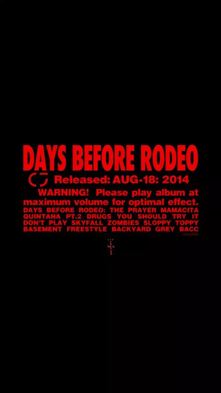 Travis Album Days Before Rodeo Wallpapers - Wallpaper Cave
