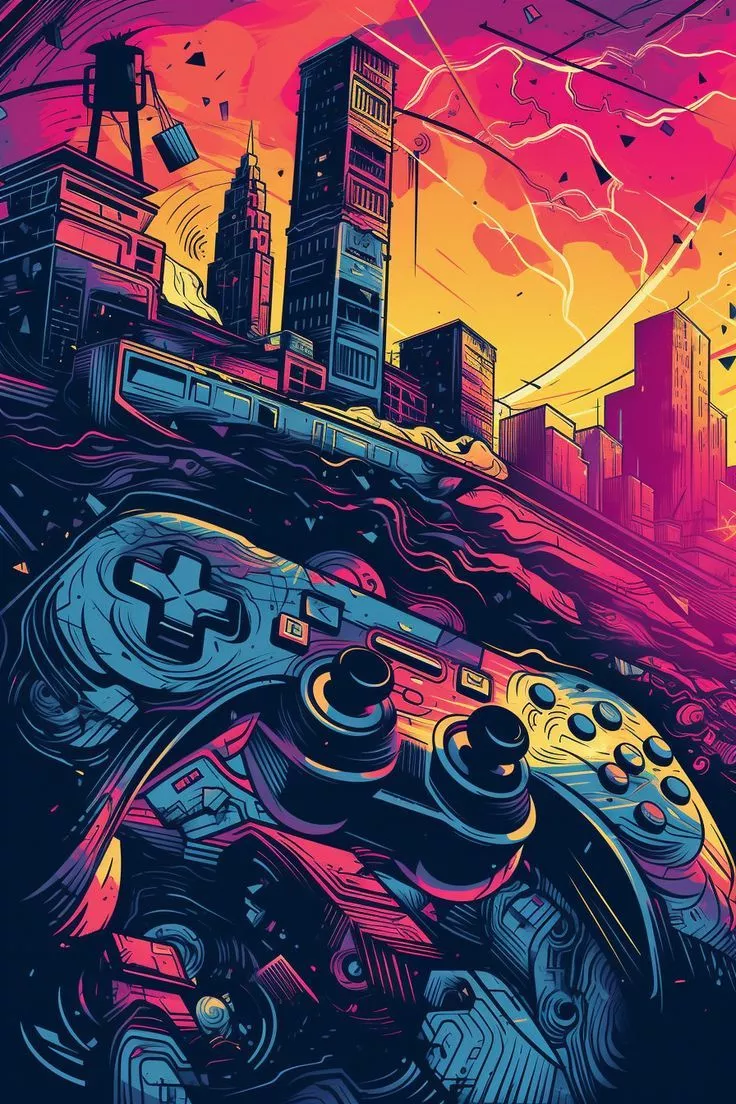 Controller Art Wallpapers - Wallpaper Cave