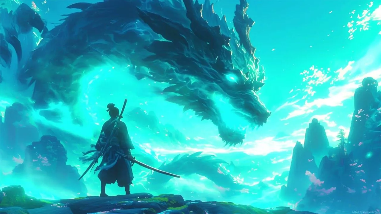 Samurai Vs Dragon Wallpapers - Wallpaper Cave