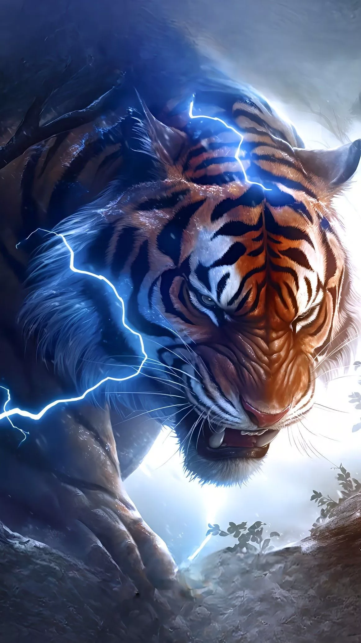 Lightning Tiger Wallpapers - Wallpaper Cave