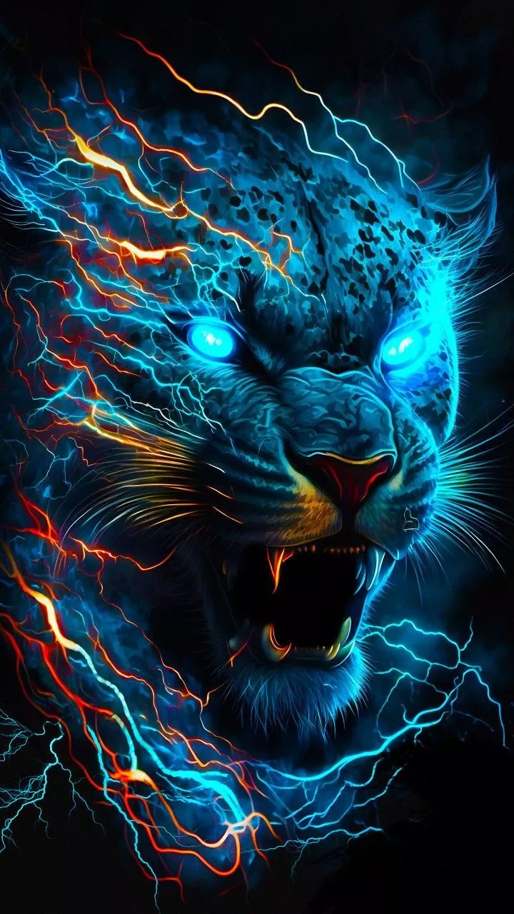 Lightning Tiger Wallpapers - Wallpaper Cave