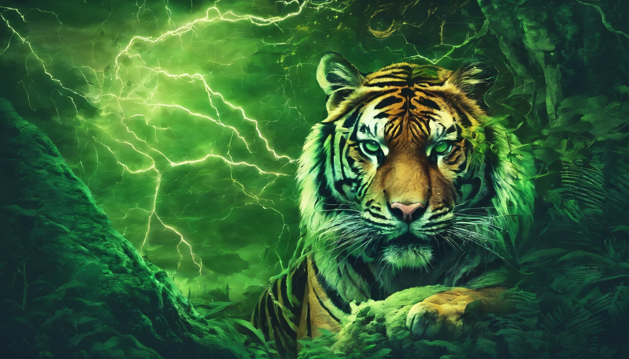 Lightning Tiger Wallpapers - Wallpaper Cave