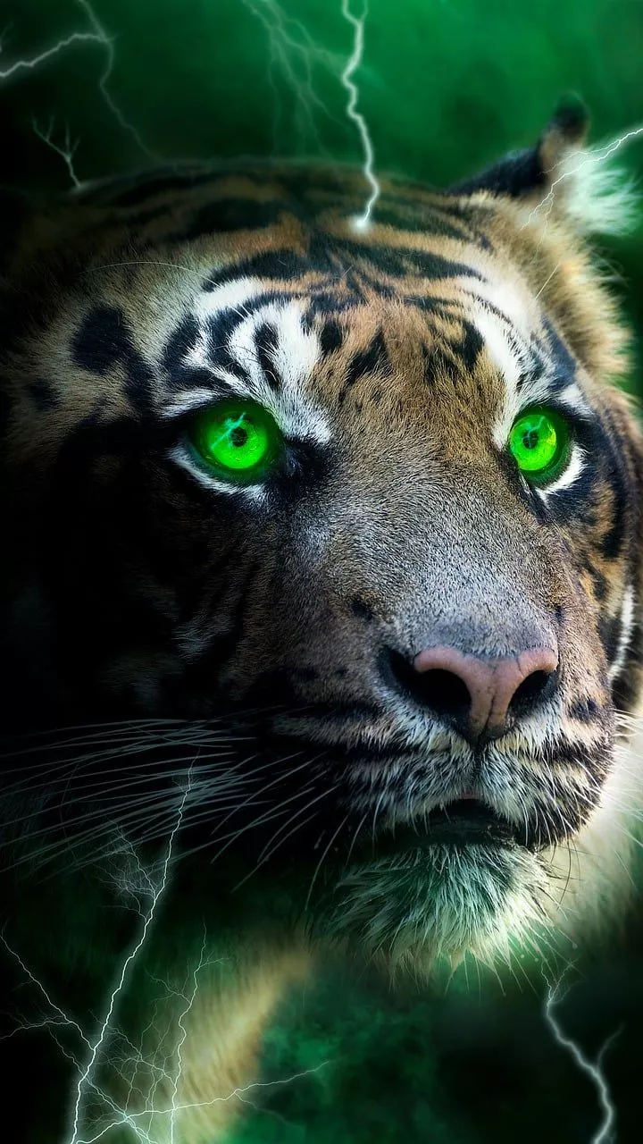 Lightning Tiger Wallpapers - Wallpaper Cave