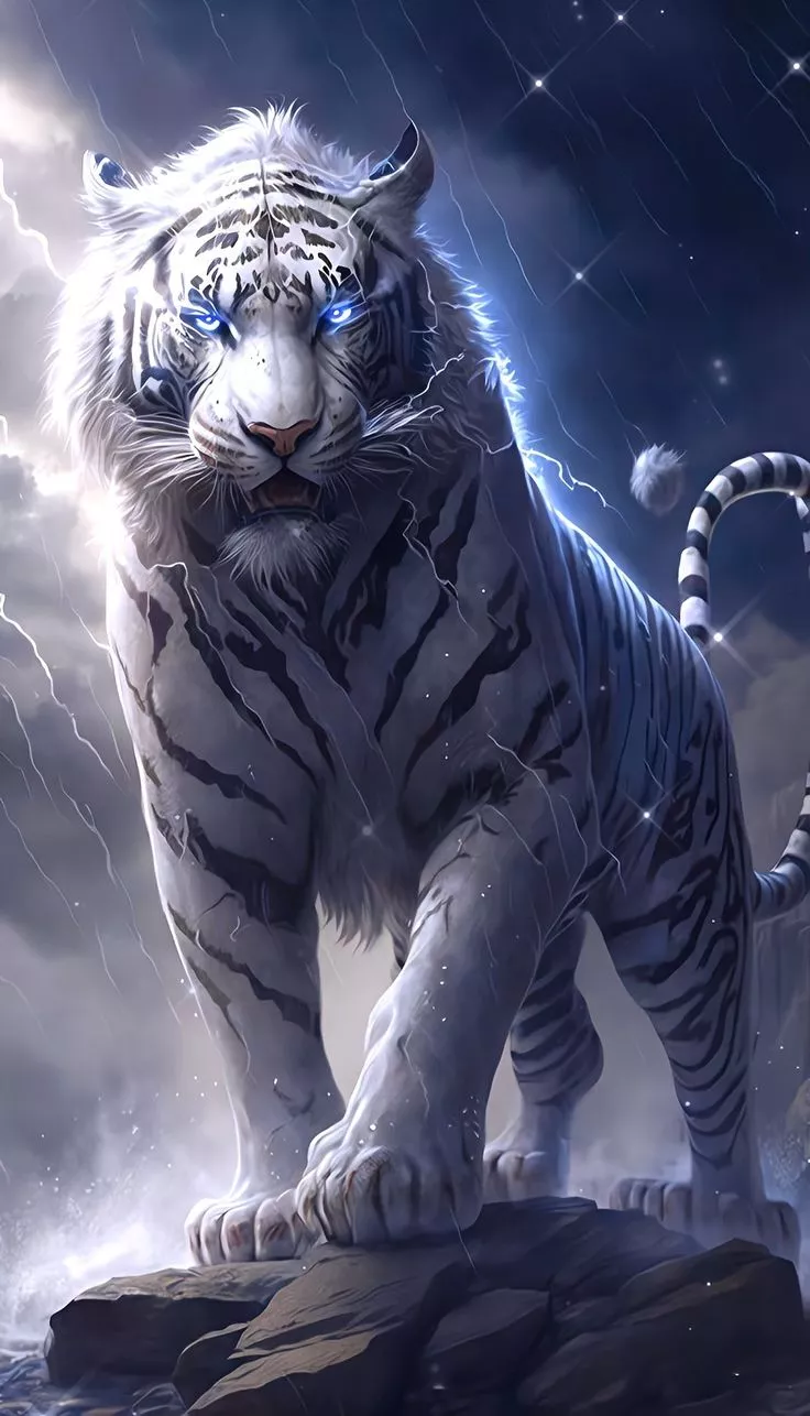 Lightning Tiger Wallpapers - Wallpaper Cave