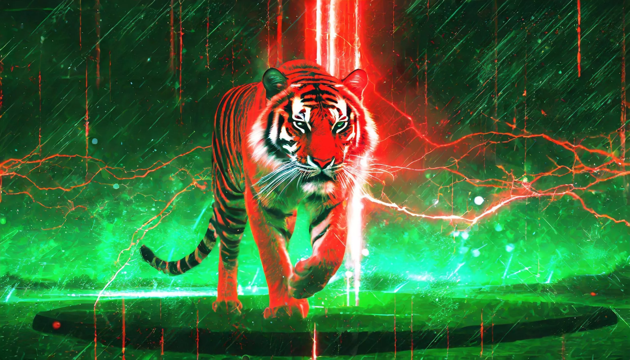 Lightning Tiger Wallpapers - Wallpaper Cave