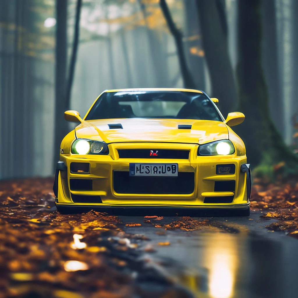 Yellow Nissan GTR Wallpapers - Wallpaper Cave