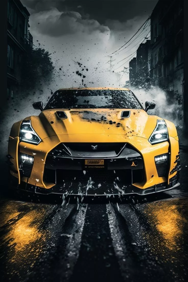 Yellow Nissan GTR Wallpapers - Wallpaper Cave