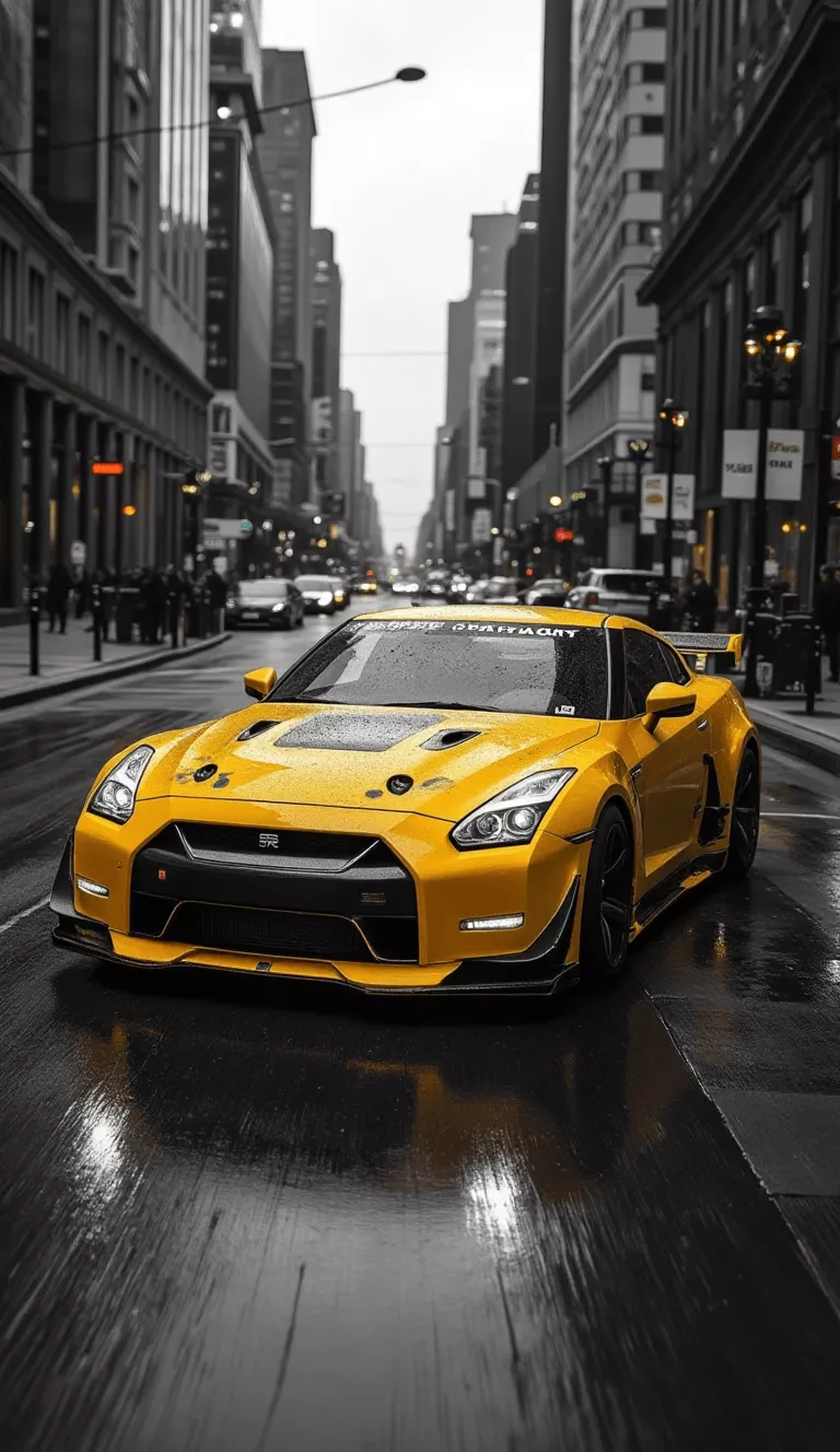 Yellow Nissan GTR Wallpapers - Wallpaper Cave