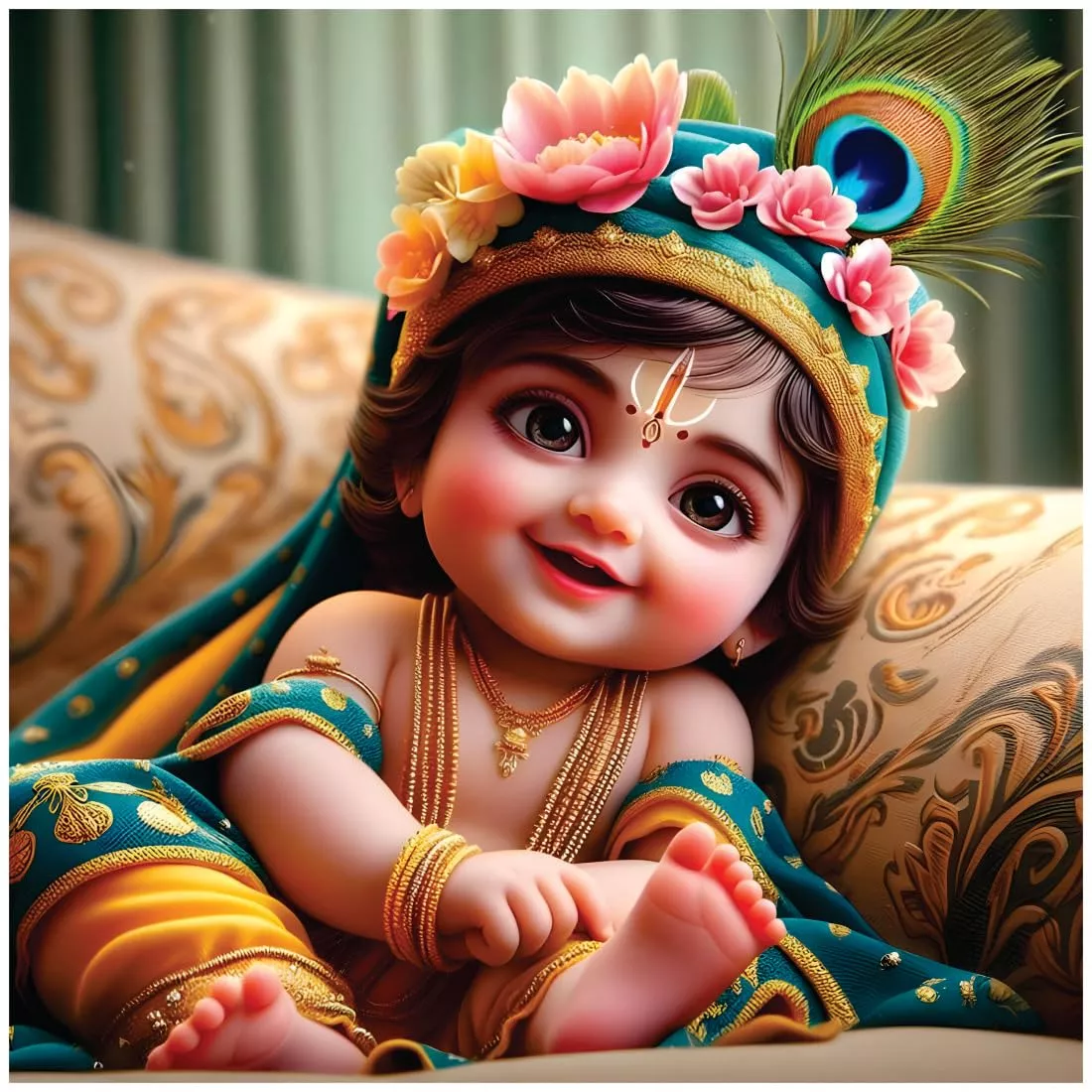 Krishna Smile Wallpapers - Wallpaper Cave