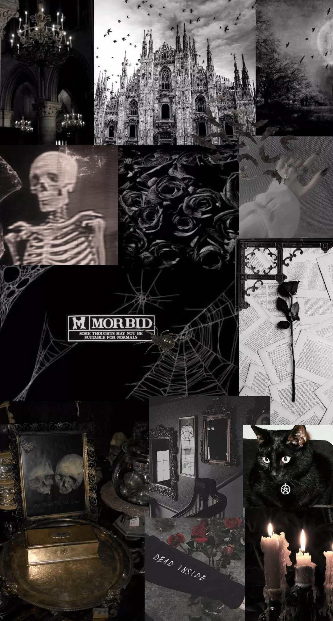 Gothic Aesthetic Collage Wallpapers - Wallpaper Cave