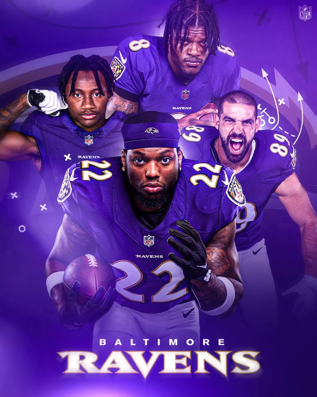 Derrick Henry Baltimore Ravens Wallpapers - Wallpaper Cave