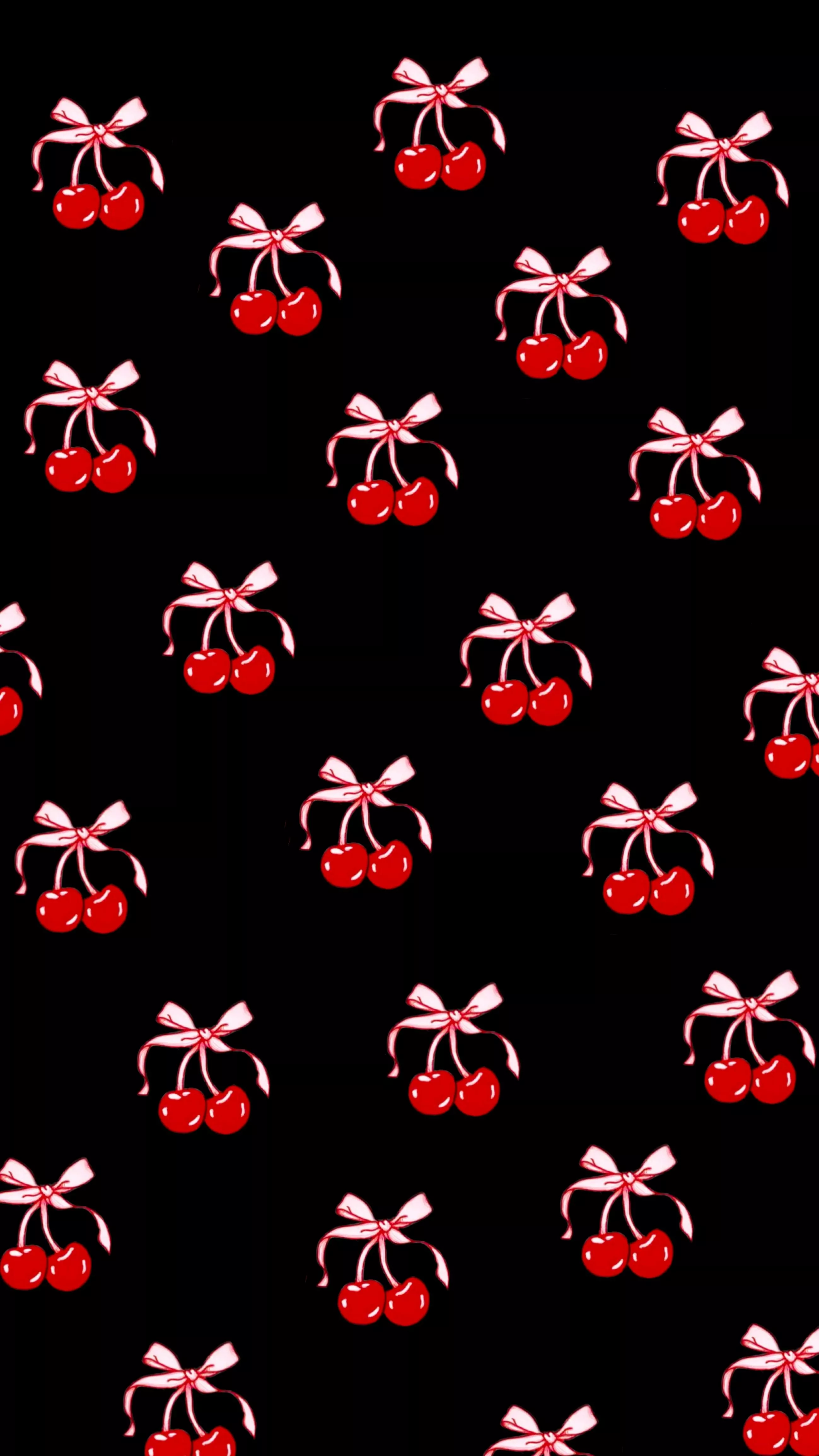 Bows And Cherries Wallpapers - Wallpaper Cave