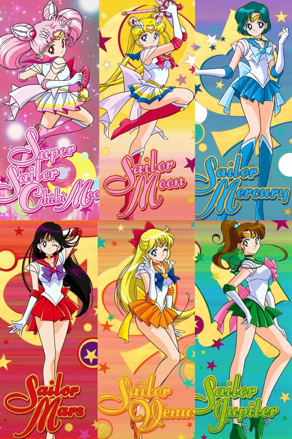 Sailor Moon All Characters Wallpapers - Wallpaper Cave
