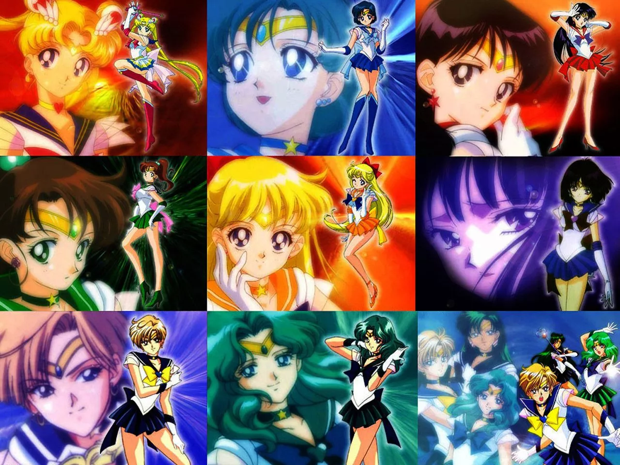 Sailor Moon All Characters Wallpapers - Wallpaper Cave