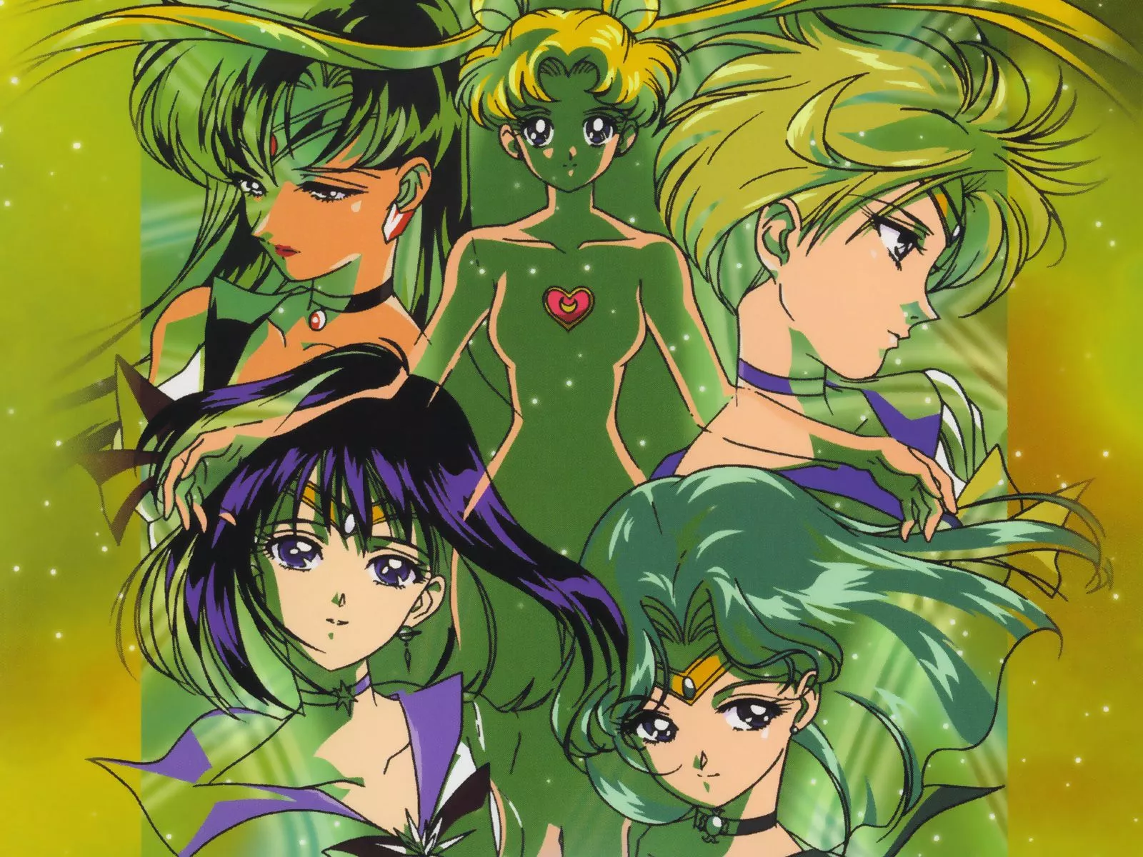 Sailor Moon All Characters Wallpapers - Wallpaper Cave