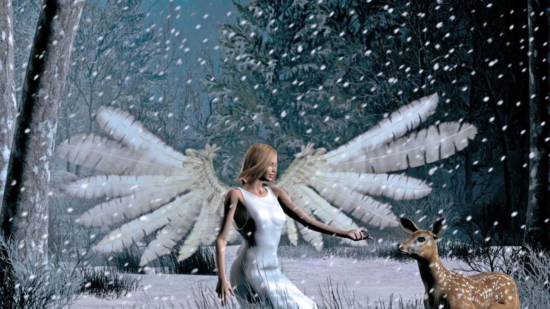 Snow Angel Wallpapers - Wallpaper Cave