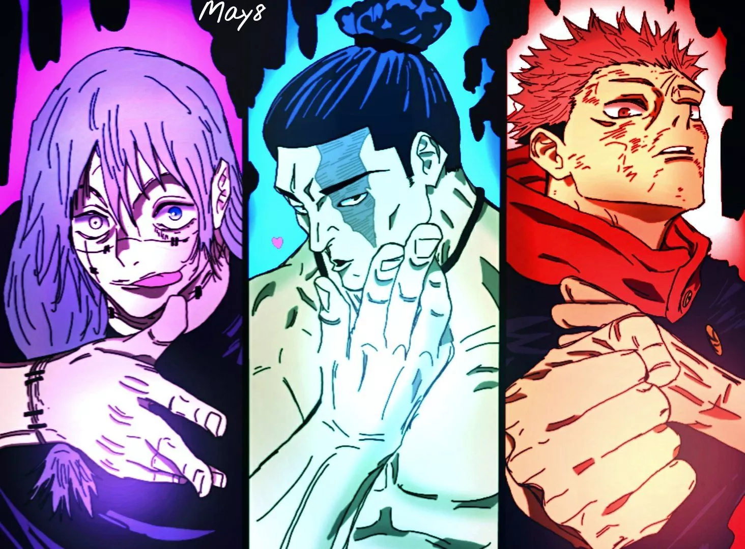 Todo And Yuji Wallpapers - Wallpaper Cave