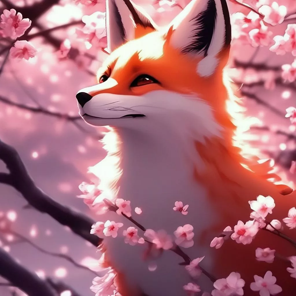 Anime Fox Spring Wallpapers - Wallpaper Cave