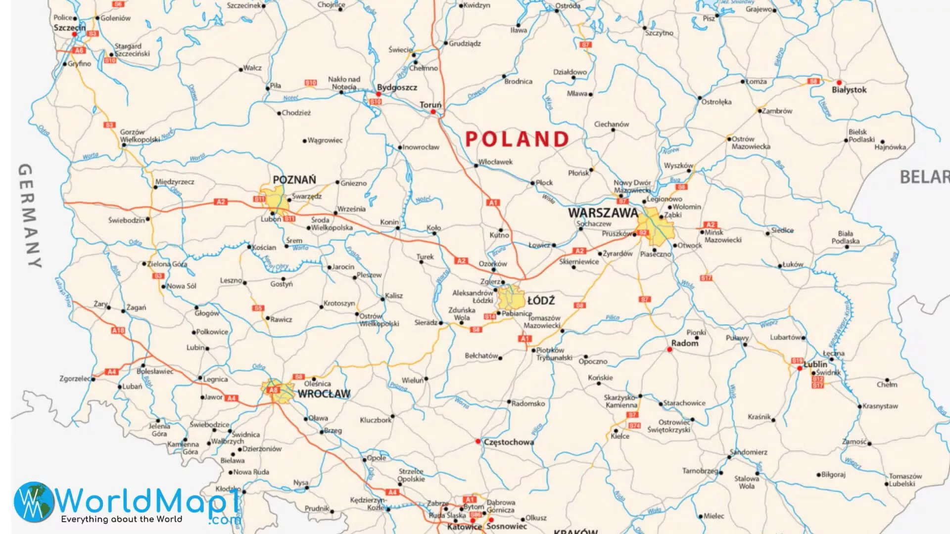 Poland Map Wallpapers - Wallpaper Cave