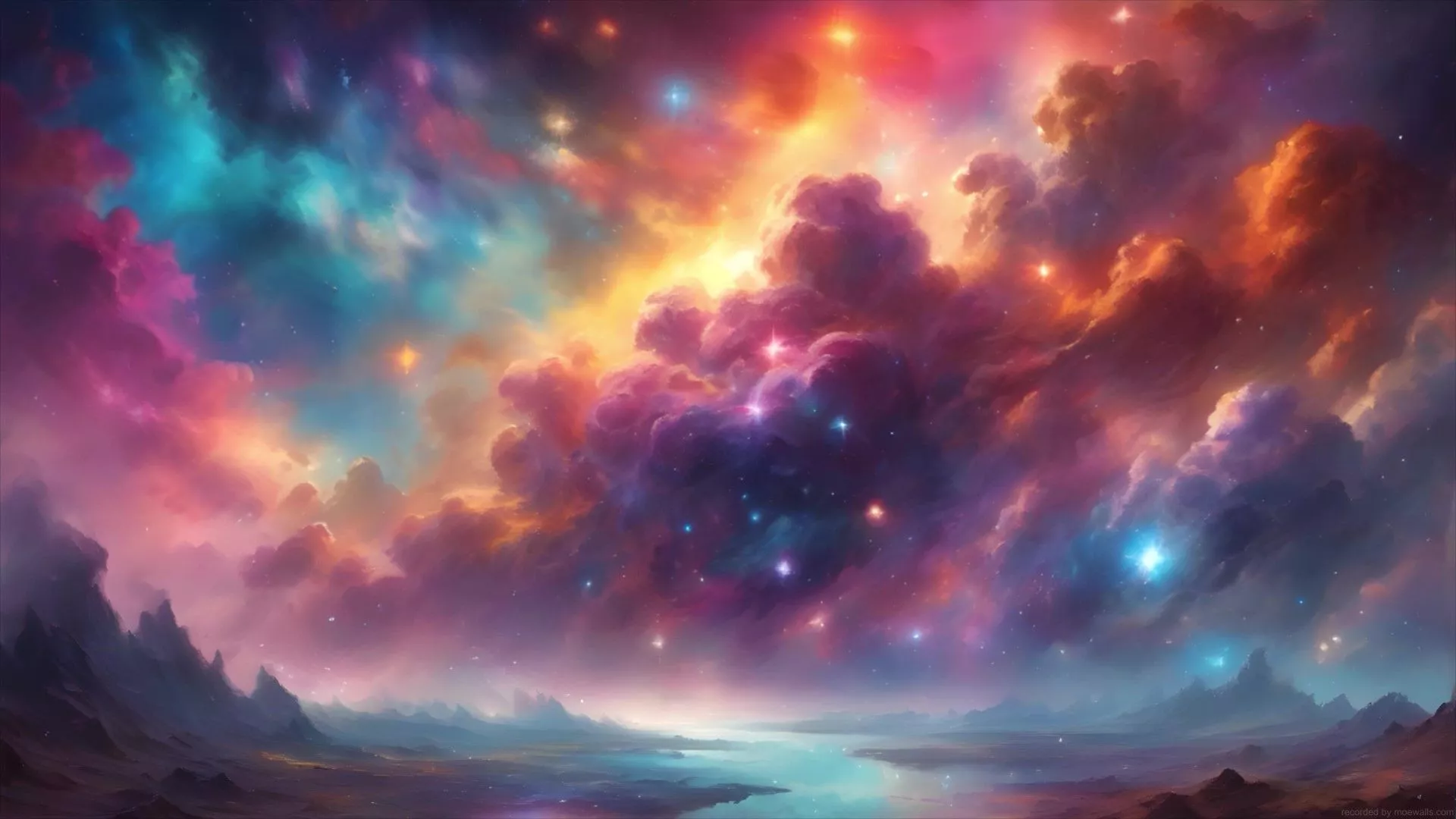 Galaxy And Clouds Wallpapers - Wallpaper Cave
