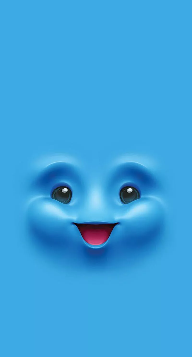 Preppy Smiley Face Blue Wallpapers - Wallpaper Cave