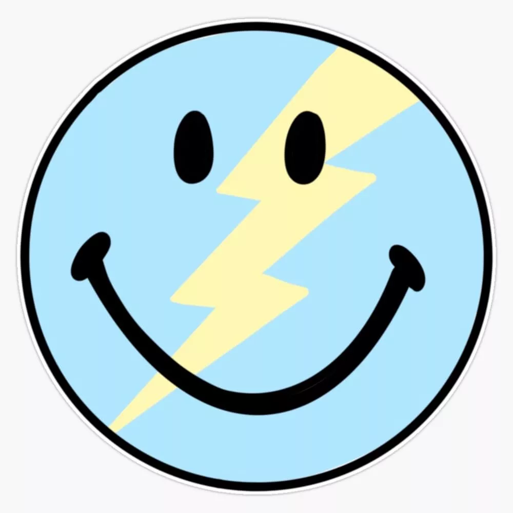 Preppy Smiley Face Blue Wallpapers - Wallpaper Cave