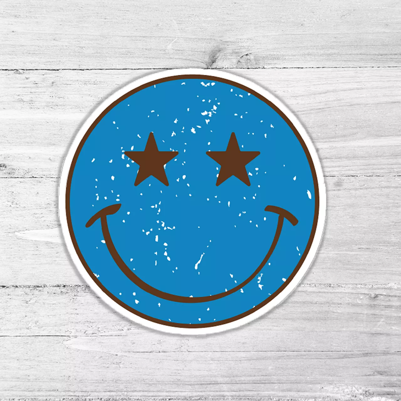 Preppy Smiley Face Blue Wallpapers - Wallpaper Cave