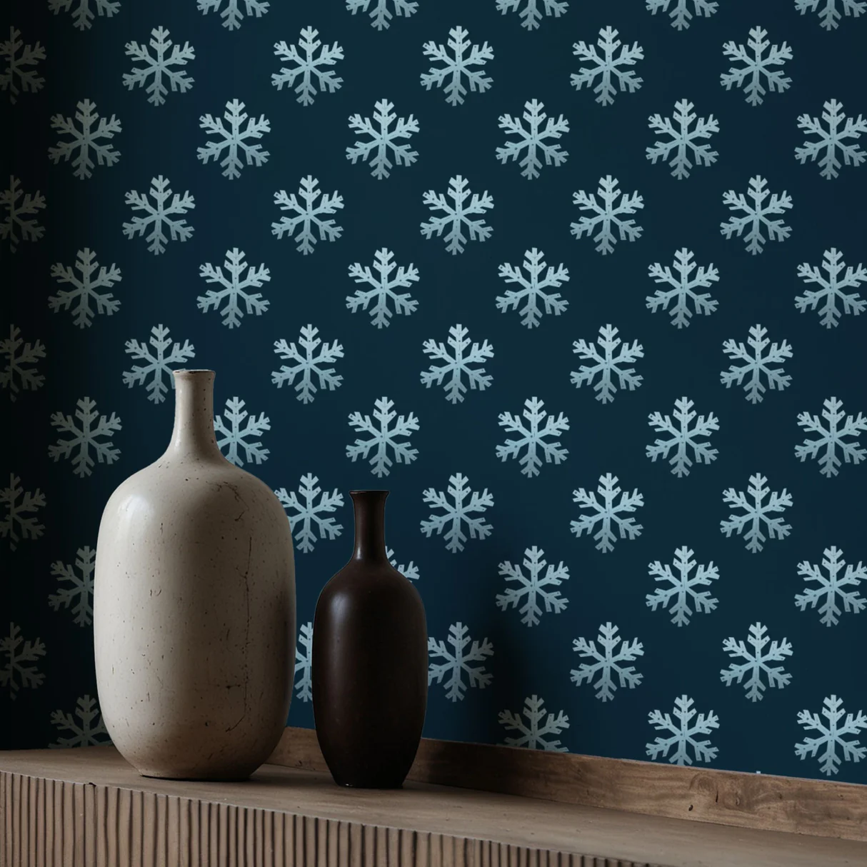 Blue Snowflakes Wallpapers - Wallpaper Cave