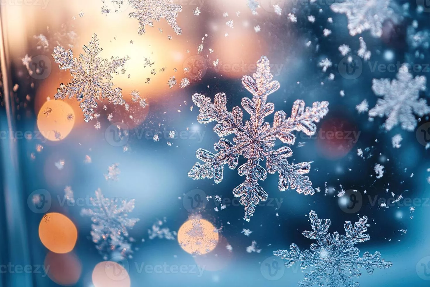 Blue Snowflakes Wallpapers - Wallpaper Cave