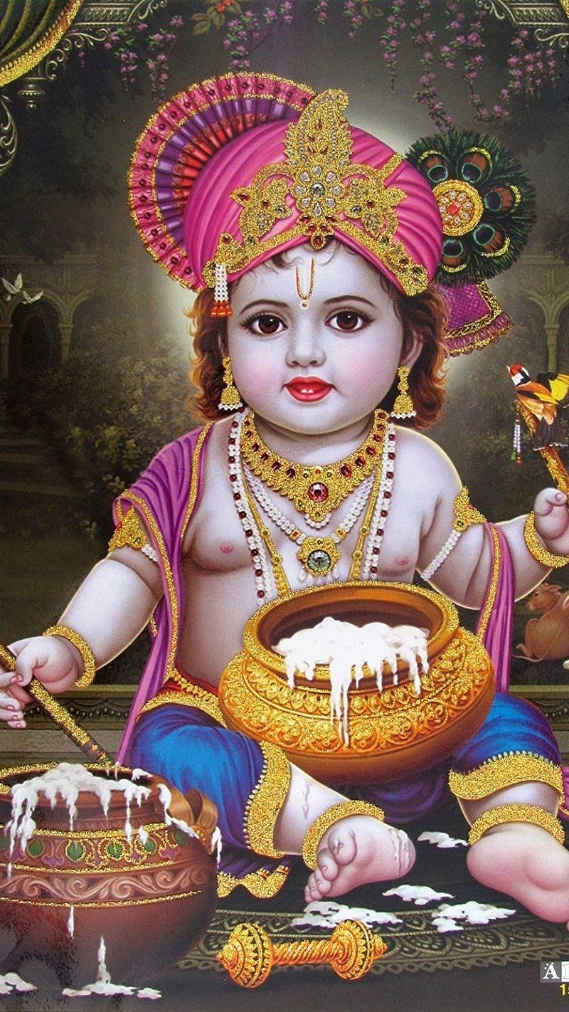 Baby Lord Krishna Wallpapers - Wallpaper Cave