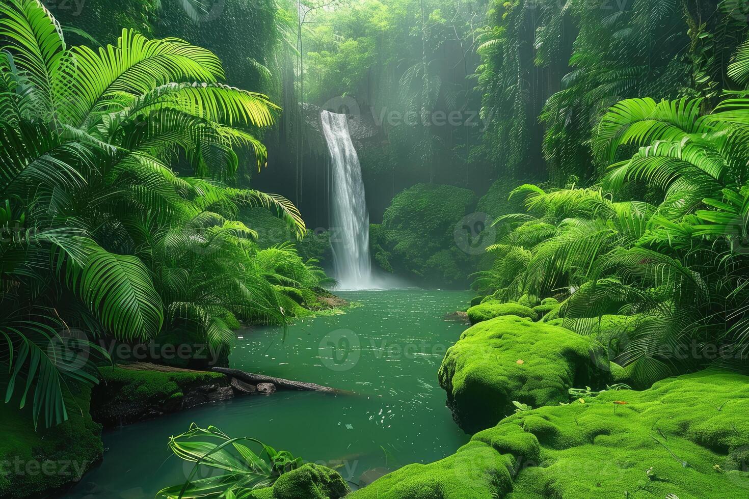 Jungle Waterfall Wallpapers - Wallpaper Cave