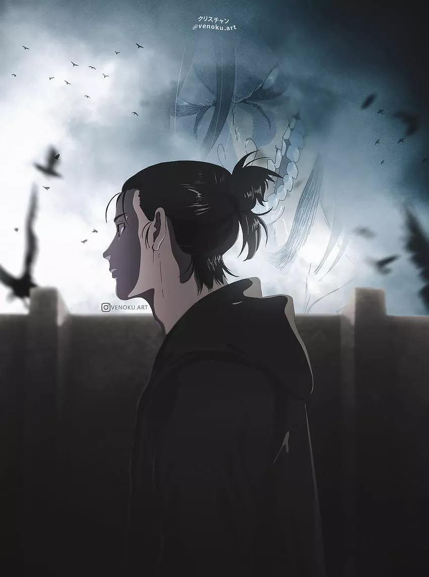 Eren Yeager Sad Wallpapers - Wallpaper Cave