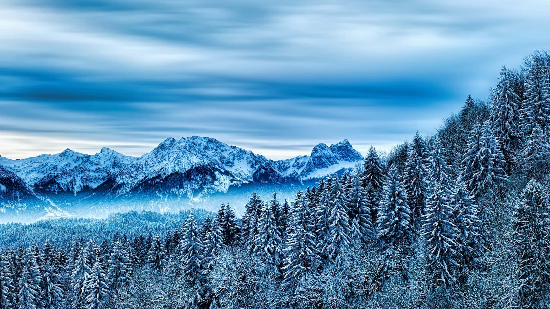Blue Winter Laptop Wallpapers - Wallpaper Cave