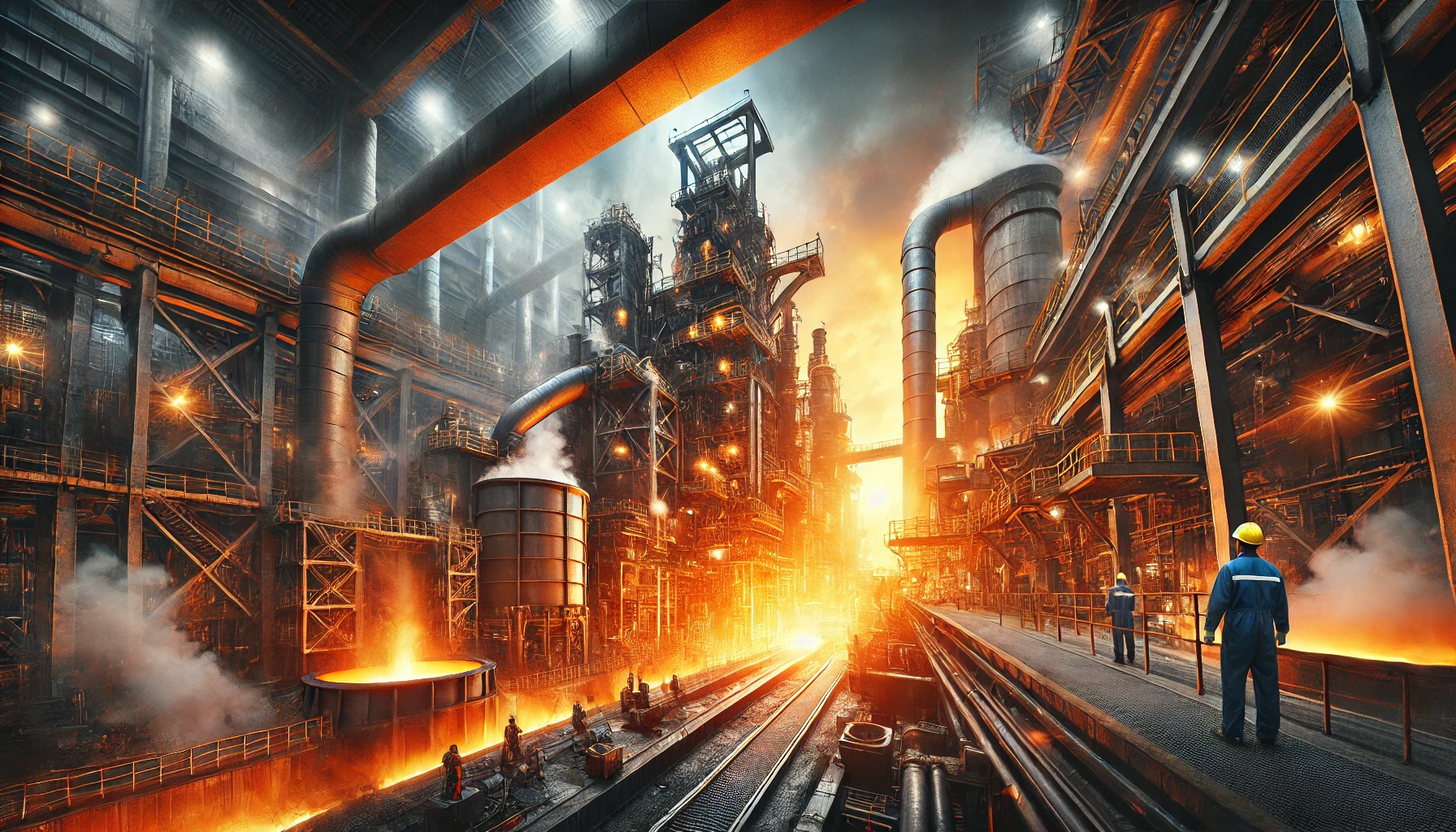 Steel Factory Wallpapers - Wallpaper Cave