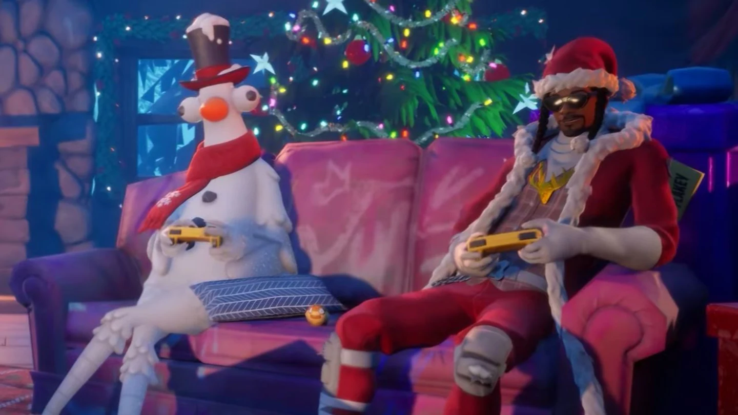 Santa Dogg Fortnite Wallpapers - Wallpaper Cave