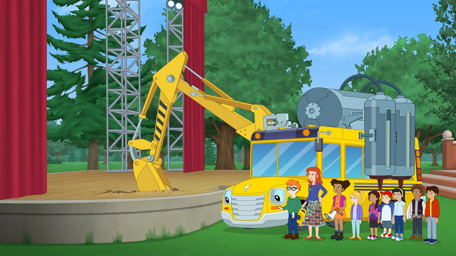 The Magic School Bus HD Wallpapers - Wallpaper Cave