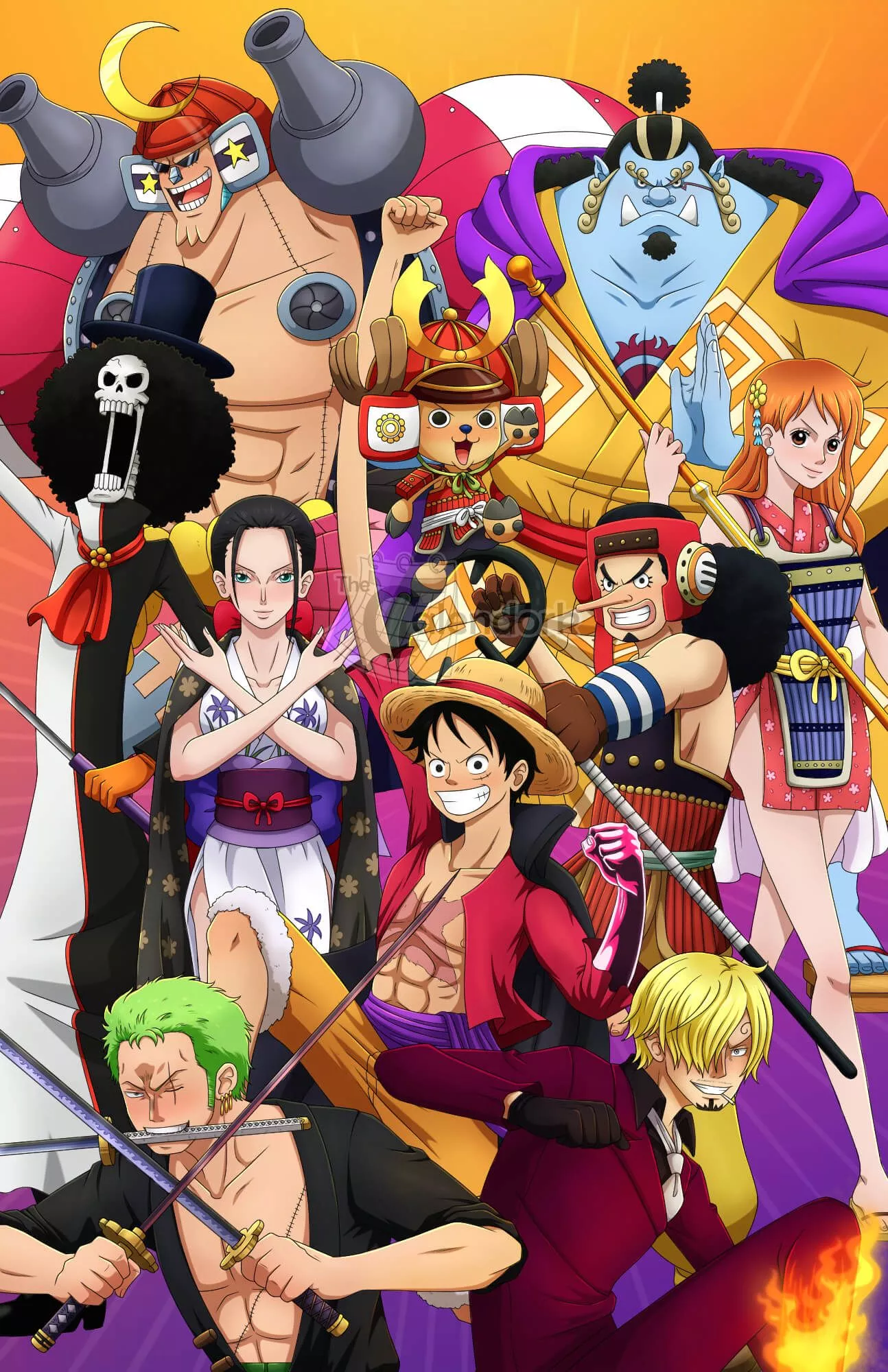 Luffy Crew Phone Wallpapers - Wallpaper Cave