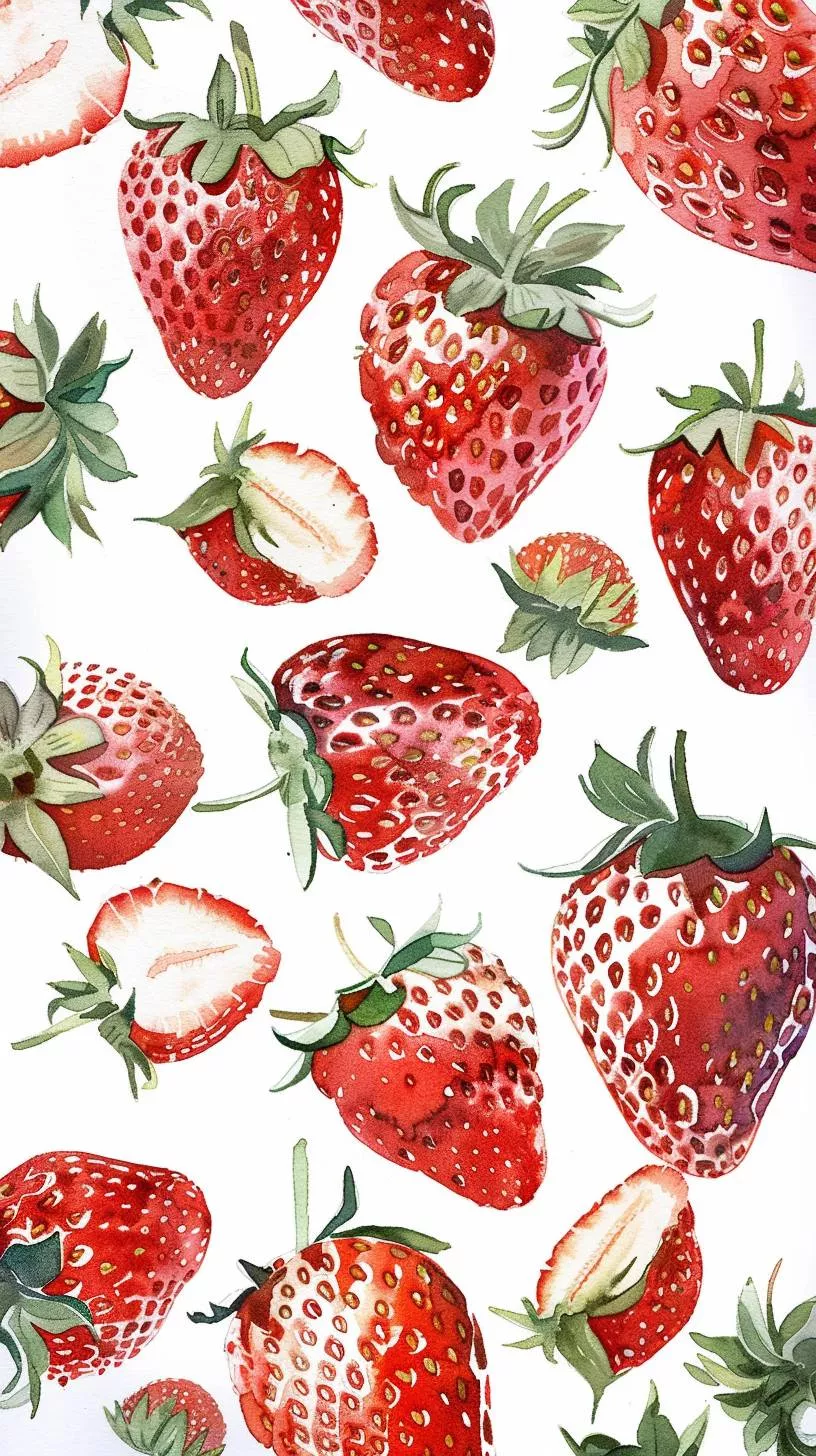 Strawberry iPhone Wallpapers - Wallpaper Cave