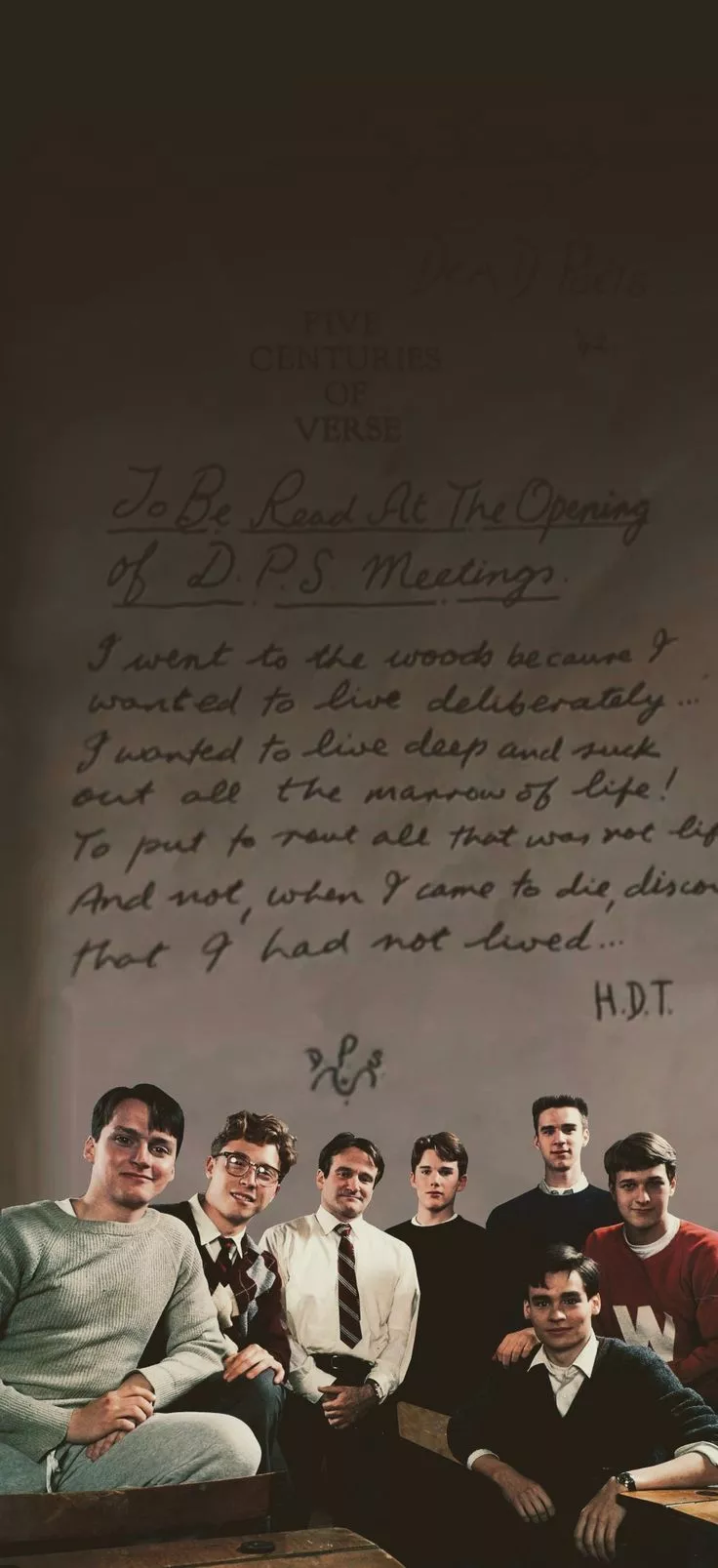 Dead Poets Society Phone Wallpapers - Wallpaper Cave