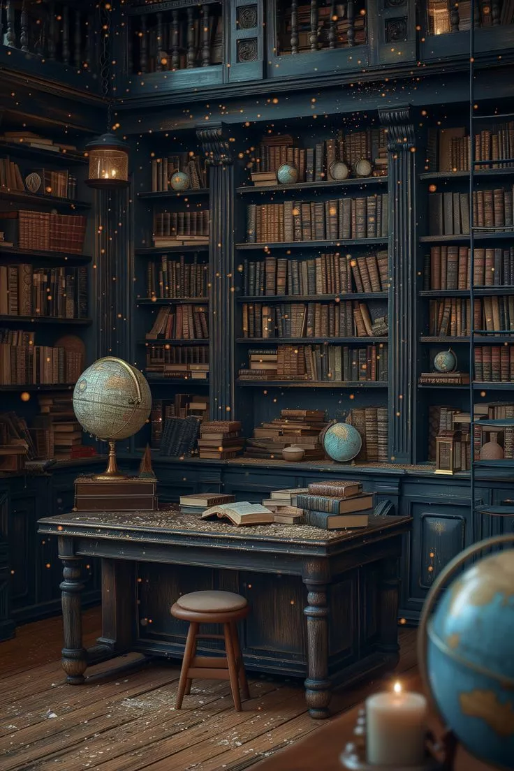 Dark Academia Library Wallpapers - Wallpaper Cave