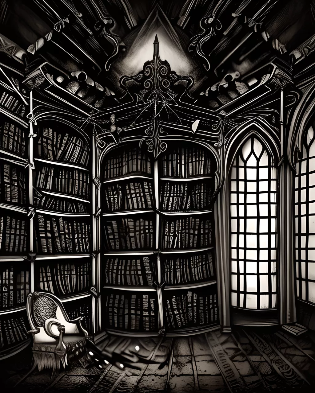 Dark Academia Library Wallpapers - Wallpaper Cave