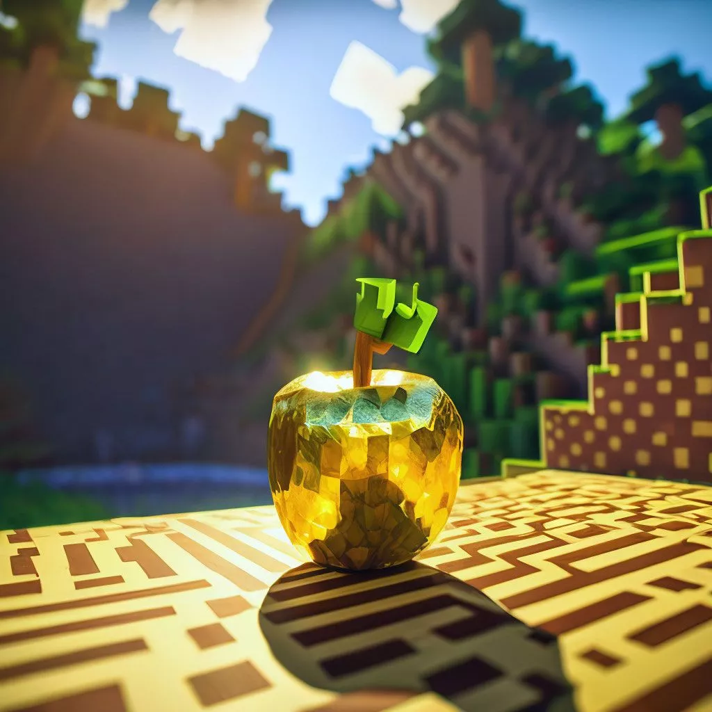 Minecraft Golden Apple Wallpapers - Wallpaper Cave