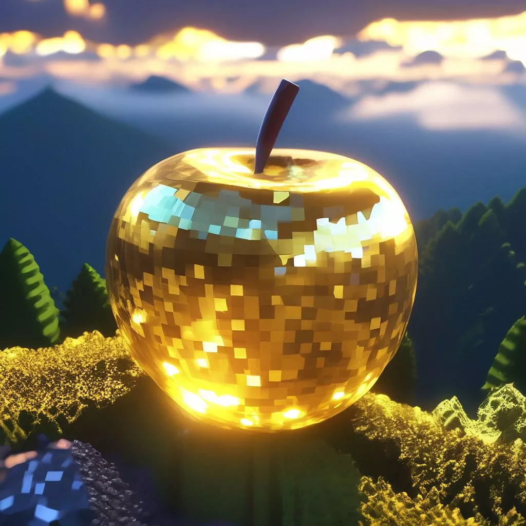Minecraft Golden Apple Wallpapers - Wallpaper Cave
