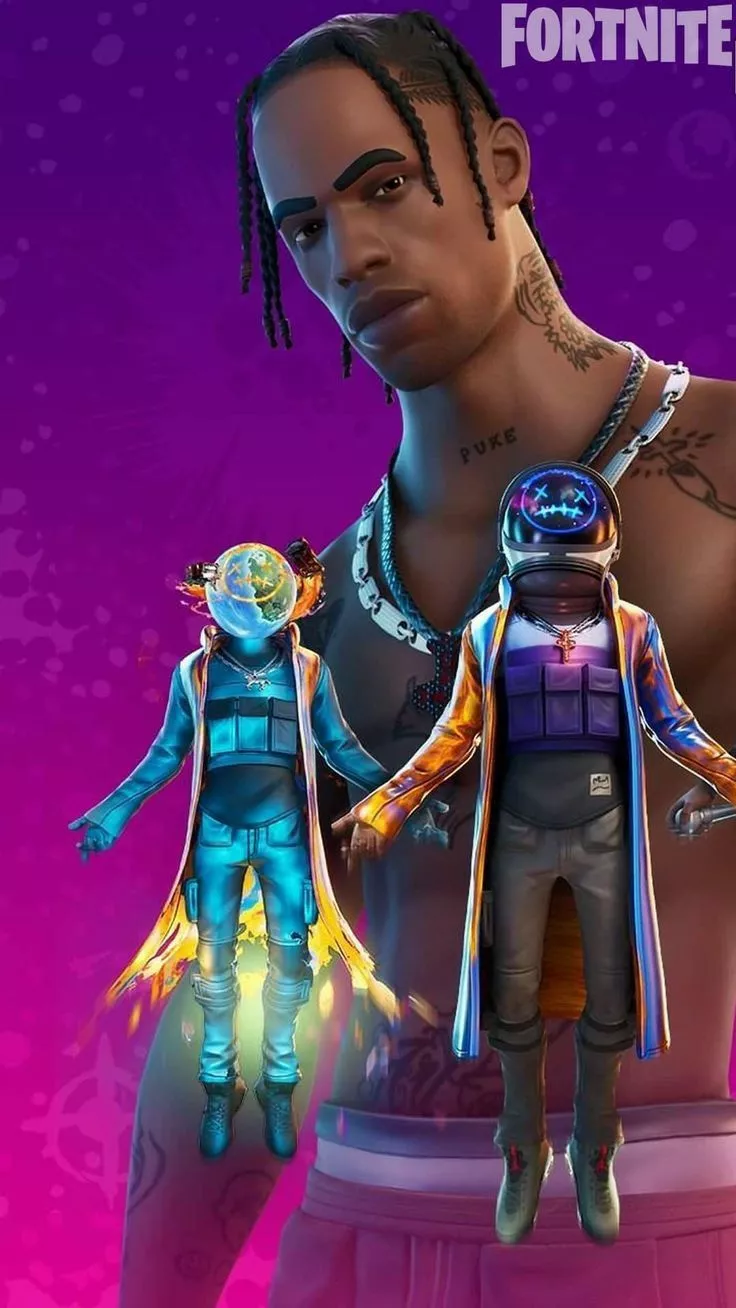 Travis Scott Astro Fortnite Wallpapers - Wallpaper Cave