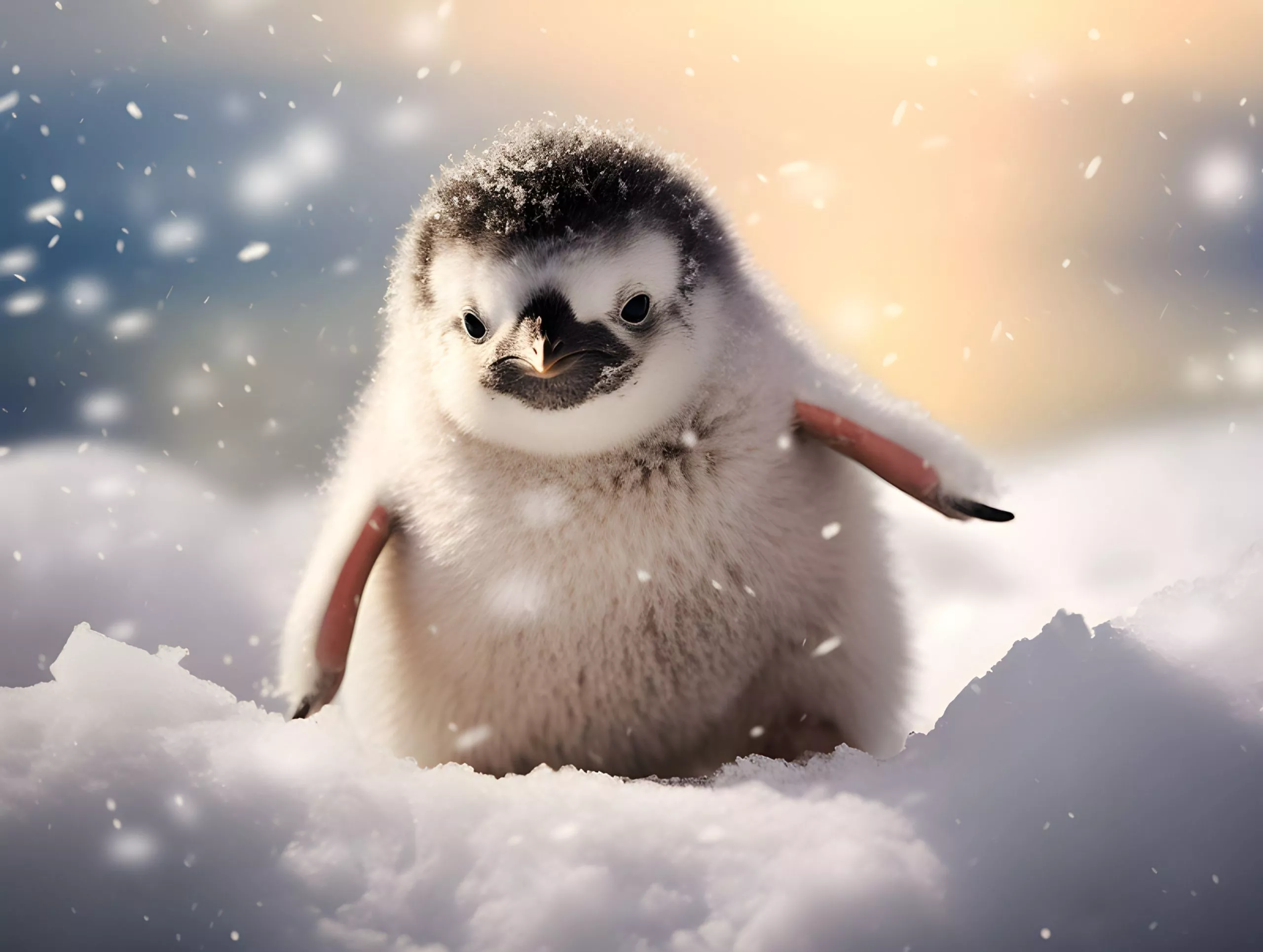 Cute Penguin Baby Wallpapers - Wallpaper Cave