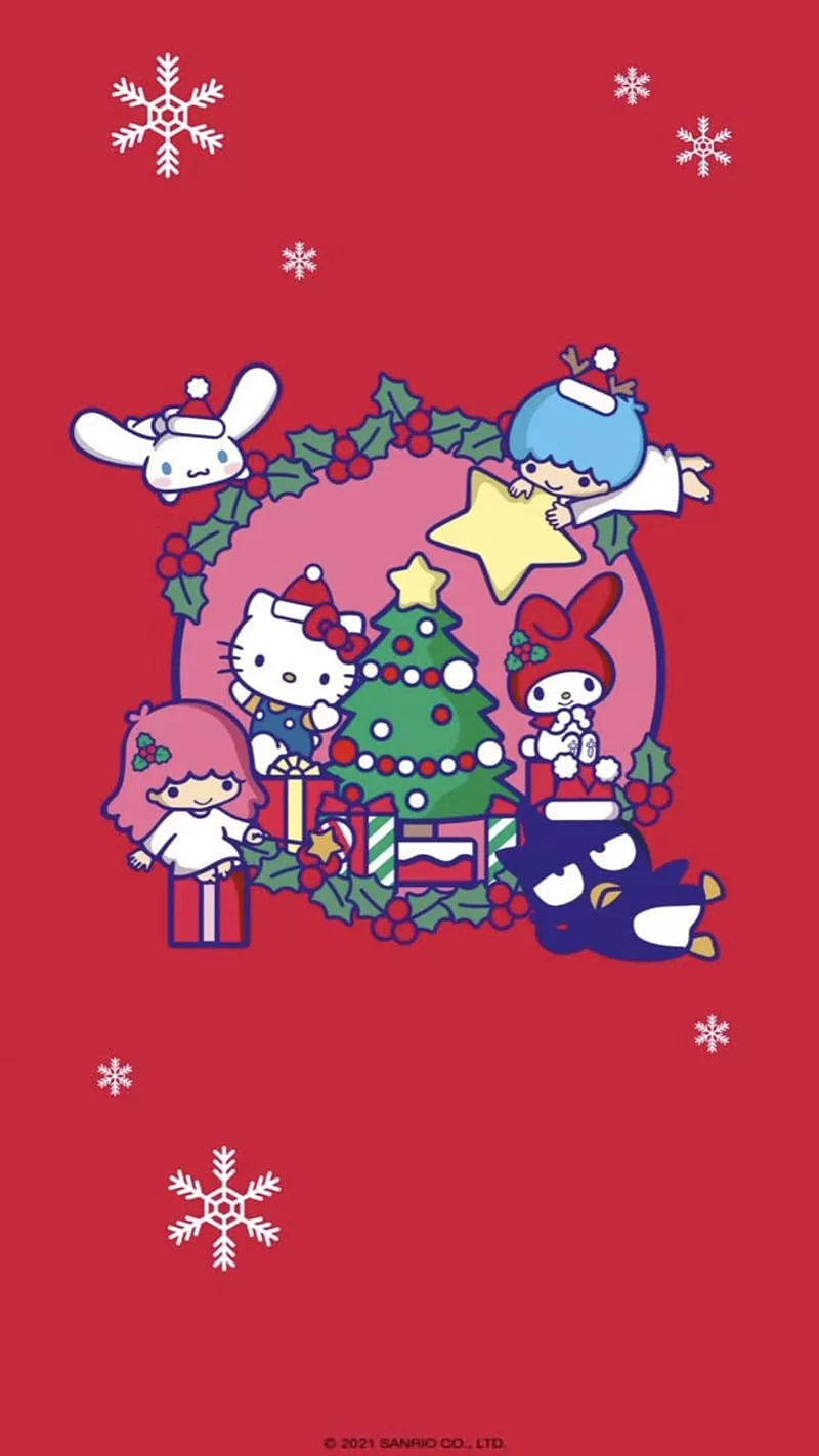 Sanrio Christmas Phone Wallpapers - Wallpaper Cave